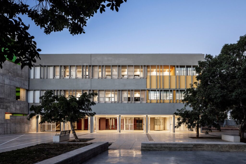 The Technological Center - Ashdod Reviving Educational Spaces - structure