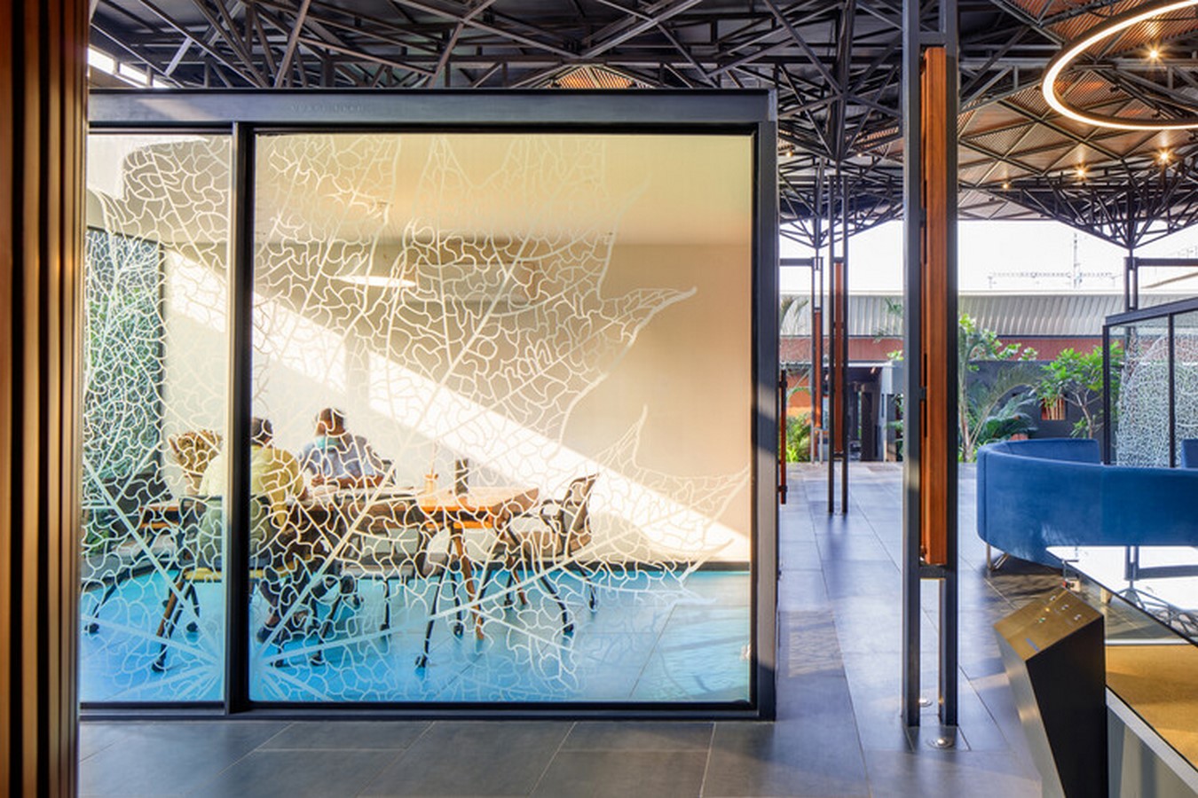 Transforming Spaces The Experience Center by CnT Architects - structure
