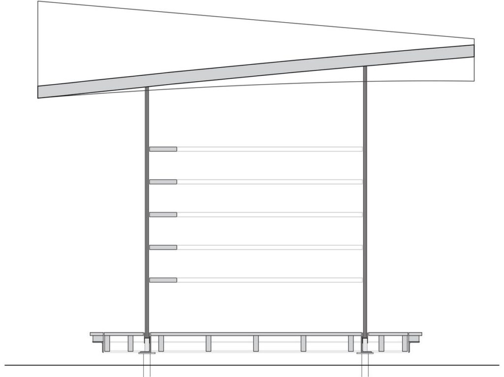 White Sheet Reading Pavilion A Literary Haven - structure